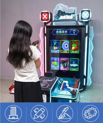 China Twee-spelers Arcade Shooting Game Machine met een luxe uitstraling Te koop