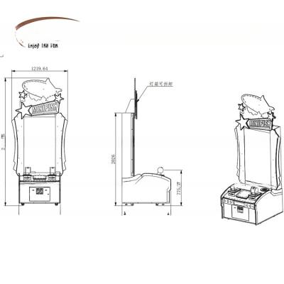 China Interactive Go Fishing Arcade Game Machine Lottery  Redemption Game Machine for sale