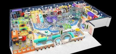 中国 パステルカラーのプラスチック製ソフトプレイグラウンド設備、ゲームセンター向けカスタム 販売のため