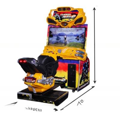 China Coin Operated Motorcycle Biker Simulator Motorcycle Motion Simulator For Funzone for sale