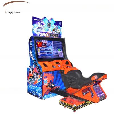 China Indoor Arcade Motorbike Simulator Snocross Racing Games 400w 150kg for sale
