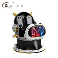 China Custom 9D VR 360 Simulator Dual Seat 220V Virtual Reality Game Machine for sale