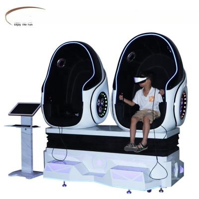 China Dreamland popular coin operated double players 9d vr egg chair simulator 360 vr chair 9d virtual reality for sale