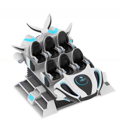 中国 6席 9d VRシアター VRクラブプラス シアター イノベティブ フォー VR アトラクションパーク 販売のため