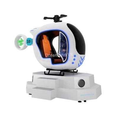 中国 メタル9d Vrシネマプロフェッショナルヘリコプターフライトシミュレーター250kg容量 販売のため