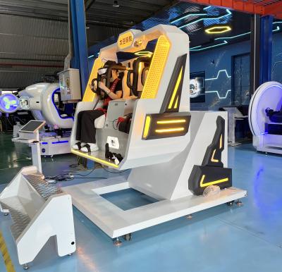 China Experiencia de visualización de realidad virtual. Experimenta la aventura de realidad virtual definitiva de 720 grados con 2 jugadores. Simulador VR Space Shuttle 360 y DP VR E3S Glass. en venta