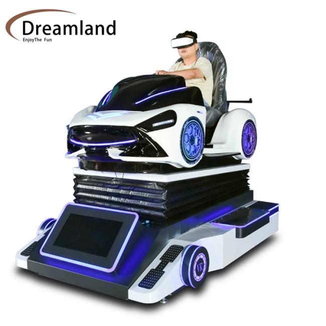 VR Racing Simulator in action