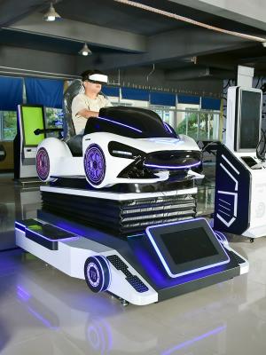 China 220V Virtual Reality Race Car Simulator 1 Seat 2500W With Deepoon Glasses for sale