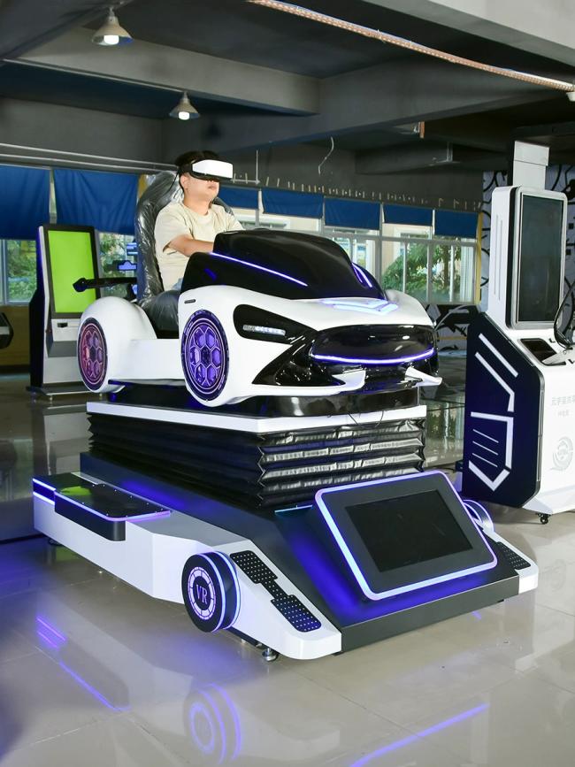 VR racing simulator motion platform