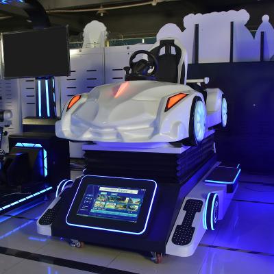 China 4Cbm Size Vr Driving Simulator 9D Advanced Vr Race Car Simulator for sale