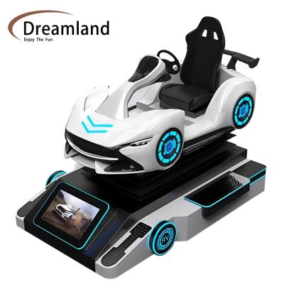 China 1 Seat VR Car Racing Simulator 9D 220V Immersive With 42 Inch Screen for sale