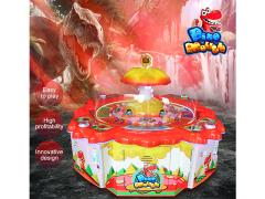 Dinosaur Mouth 4 Players Prize Gift Arcade Game Machine Redemption Game