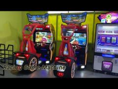 42 Inch LCD Racing Game Machine Simulator 500W With Motion Seat