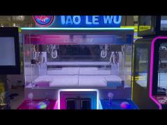 Machine de griffe de Crane Arcade Game Grab Gift Mini de 4 joueurs 3-4 pouces de jouets de peluche