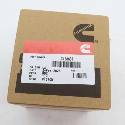 China Cummins Original Quality Construction Machinery Spare Parts 3926631 Piston for sale