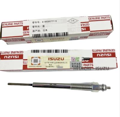 China ISUZU 4HK1 6HK1 Engine Genuine Spare Parts Original 8-94390777-6 8-97600096-3 Glow Plug for sale