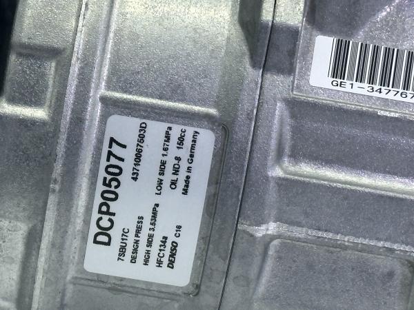 Quality BMW 5-SERIES X5 X6 64526987890 DENSO AC Compressor DCP05077 Cars AC Compressor for sale