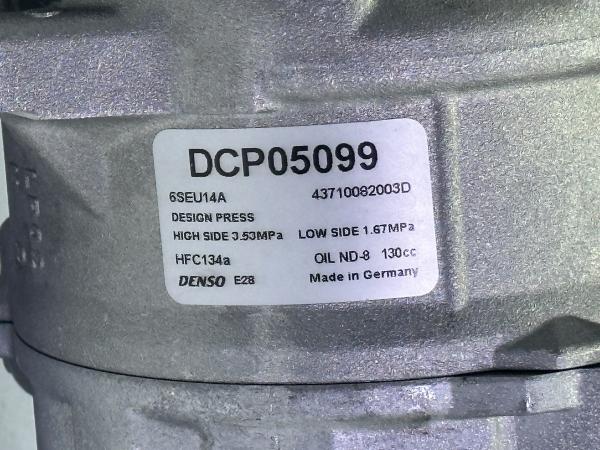 Quality BMW 3-SERIES 320i 64529223695 DENSO AC COMPRESSOR DCP05099 for sale