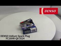 Bougie d'allumage Iridium DENSO FC16HR-Q8 3524 pour CAMRY Hybrid 2.5L 90919-01289