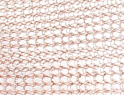 China 127Mm Copper Mesh Screen Copper Gauze Mesh 0.23Mm Wire Diameter Nonflammable Te koop
