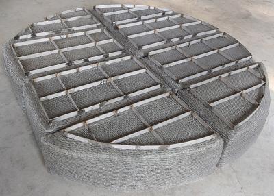 China Pp SS304 2205 Knitmesh-Ruitverwarmerstootkussen 4718100mm 144Kg/M3 Te koop