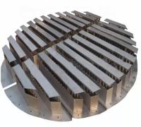 China SS304 500mm Distillation Tower Random Packing Support Plate 2 Sections for sale