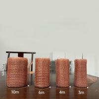 China Flatten and Ginning Type Copper Knitted Mesh 127mm Width 3.2m Length for sale