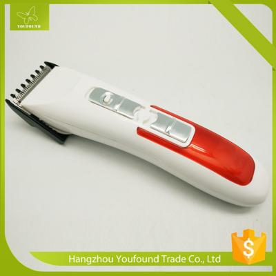 China KM-3003A Cordless Rechargeable Electric Hair Clippers Battery Hair Trimmer for sale