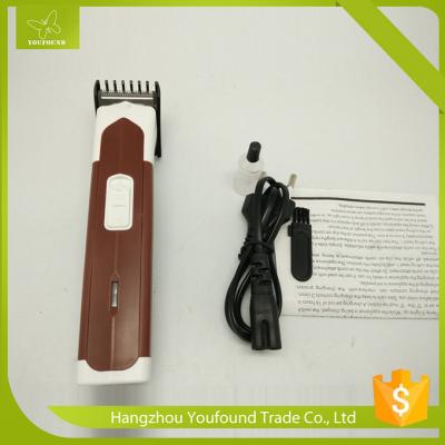 China NHC-3903 Professional Wireless Hair Trimmer Plastic Hair Clippers for sale