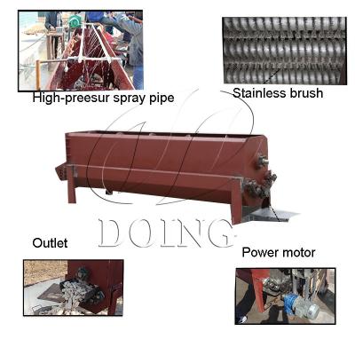 China Cassava peeling and cleaning machine for making garri for sale