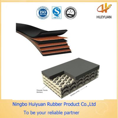 China Smooth Surface Multi-Ply Ep Conveyor Rubber Belt (EP100-EP500) for sale