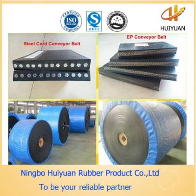 China Mould Edge Textile Fabric Transportation Rubber Conveyor Belt(CC/Nylon/EP) for sale