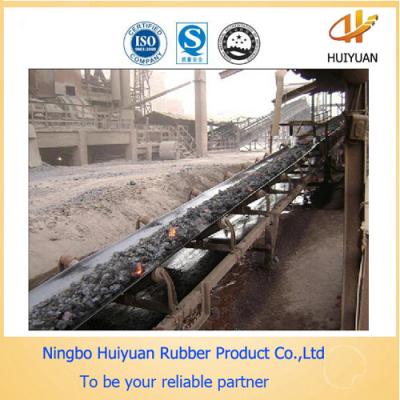 China Ordinary Type Heat-Resistant Rubber Conveyor Belt (100degree to 150 degree) for sale