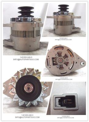 1-81200-249-3 coche de Isuzu CVR/980 para 40Al alternador 0-35000-3013
