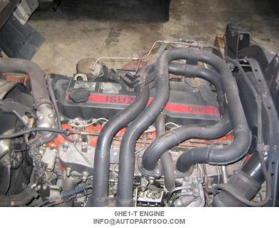 China Montaje usado del motor de ISUZU 6HE1-T, motor de Usada ISUZU 6HE1-T en venta