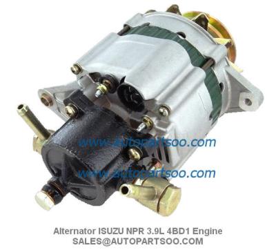 China 2912760000 8970237331 modelos Isuzu 3.9L - 4BD1 motor Alternador del NPR del alternador en venta