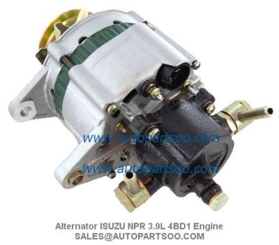 China 2912760000 8970237331 modelos Isuzu 3.9L - 4BD1 motor Alternador del NPR del alternador en venta