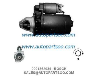 Китай 0001362034 0001362091 - мотор стартера 12V BOSCH 2.4KW 9T продается