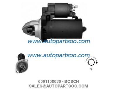 Китай 0001108030 0001108088 - мотор стартера 12V BOSCH 1.4KW 9T продается