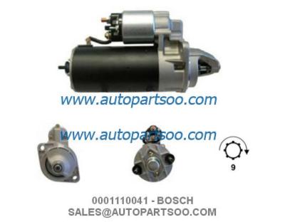 Китай 0001110041 0001110042 - мотор стартера 12V BOSCH 1.7KW 9T продается
