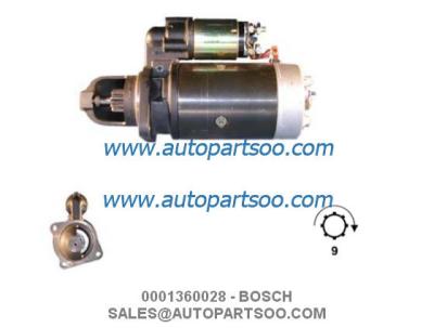 Китай 0001360028 0001368018 - мотор стартера 24V BOSCH 4KW 9T продается