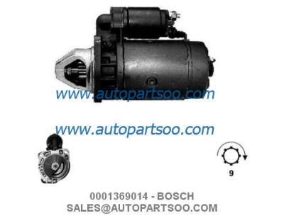 Китай 0001369014 0001369024 - мотор стартера 12V BOSCH 3KW 9T MOTORES DE ARRANQUE продается
