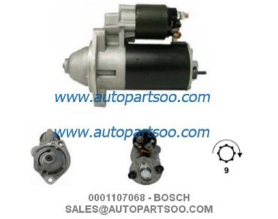 Китай 0001107068 0001107069 - мотор стартера 12V BOSCH 1.1KW 9T MOTORES DE ARRANQUE продается