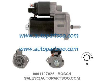 Китай 0001107026 0001107103 - мотор стартера 12V BOSCH 1.1KW 9T MOTORES DE ARRANQUE продается