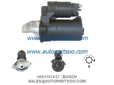 Китай 0001107437 0986021240 - мотор стартера 12V BOSCH 1.1KW 9T MOTORES DE ARRANQUE продается