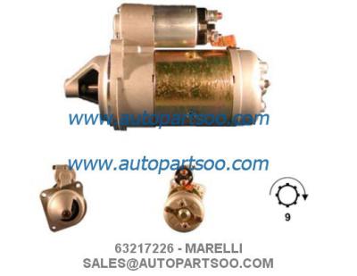 Китай 63217201 63217226 - мотор стартера 24V MARELLI 3KW 9T MOTORES DE ARRANQUE продается
