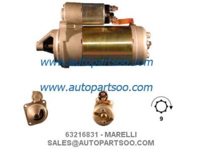 Китай 63216827 63216831 - мотор стартера 12V MARELLI 3.5KW 9T MOTORES DE ARRANQUE продается