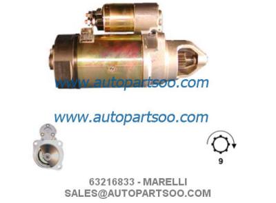 Китай 63216802 63216833 - мотор стартера 12V MARELLI 3.5KW 9T MOTORES DE ARRANQUE продается