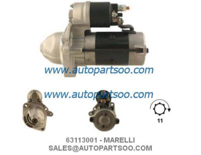 Китай 63113001 63193001 - мотор стартера 12V MARELLI 1.8KW 11T MOTORES DE ARRANQUE продается