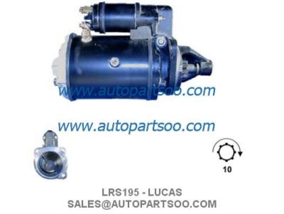 Китай LRS195 LRS968 - мотор стартера 12V LUCAS 2.8KW 10T MOTORES DE ARRANQUE продается